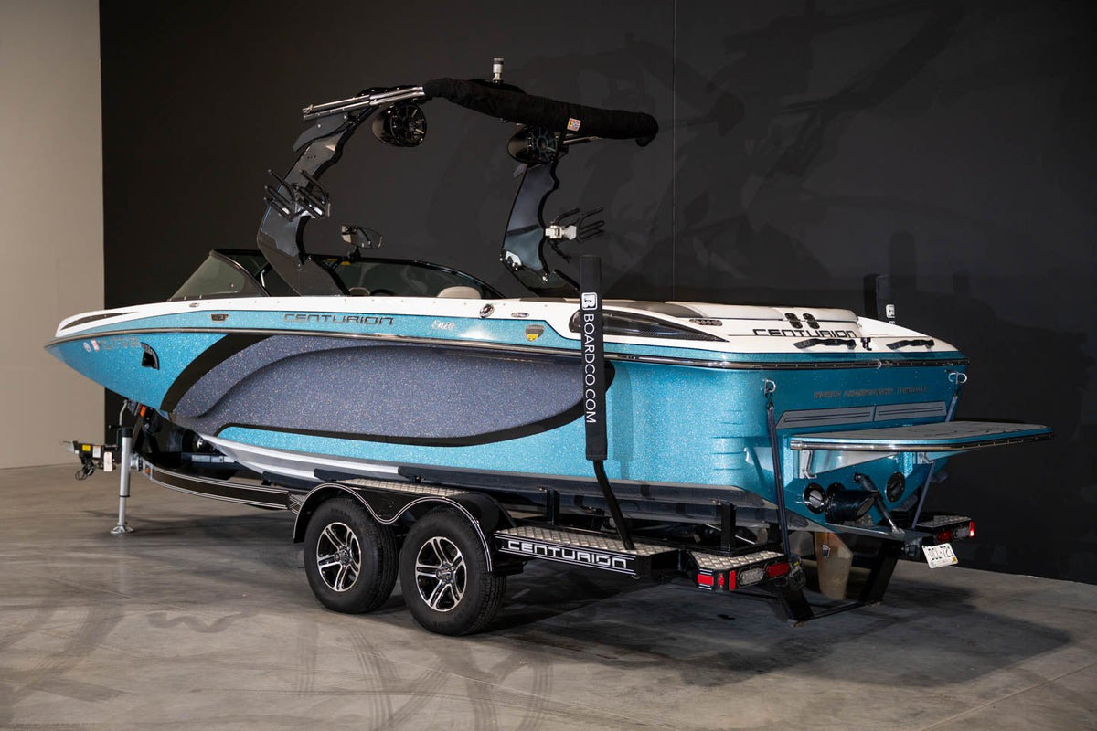 Centurion FS33 2015 | Sky Blue / Gunmetal / Black / White | BoardCo Boats