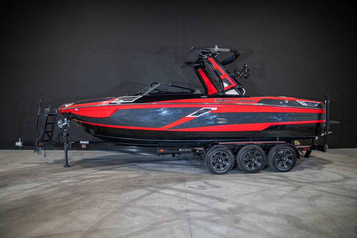 Centurion Ri245 2023 | Black MF / Too Red / Black | BoardCo Boats