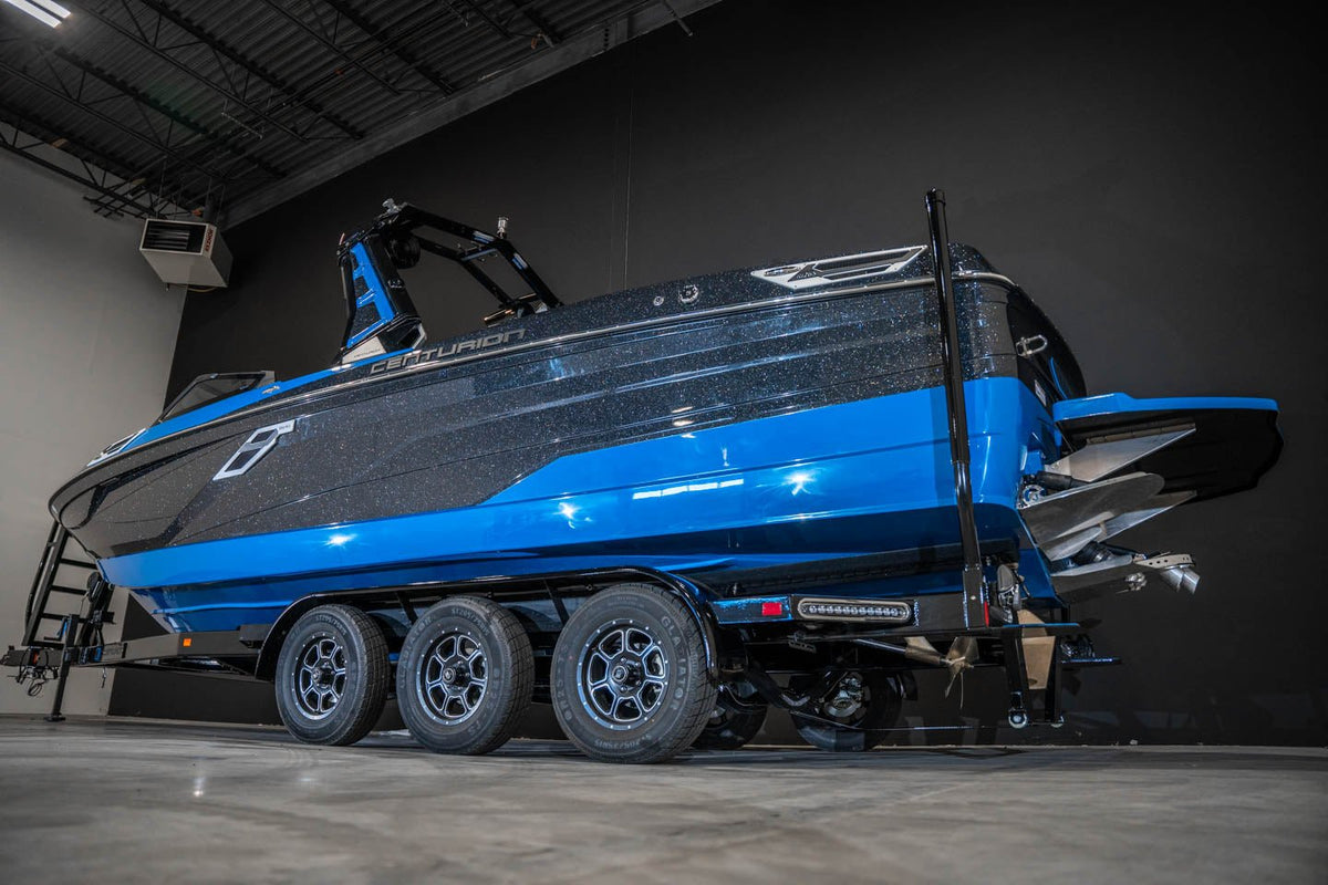 Centurion Ri265 2023 | Black MF / Marina Blue | BoardCo Boats